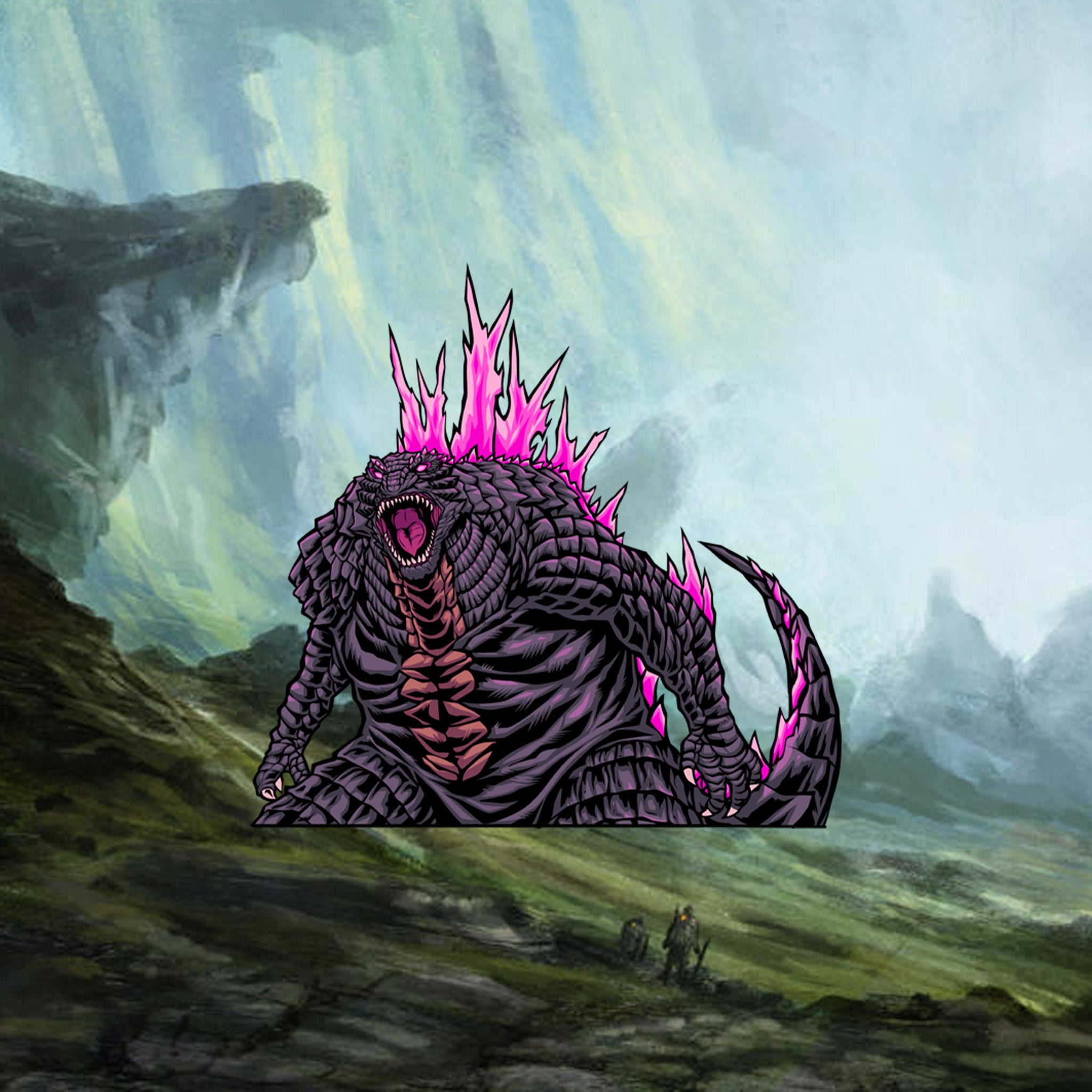 Sprite Do Godzilla 2024 Digimon Color: Godzilla 70th Edition V Pets