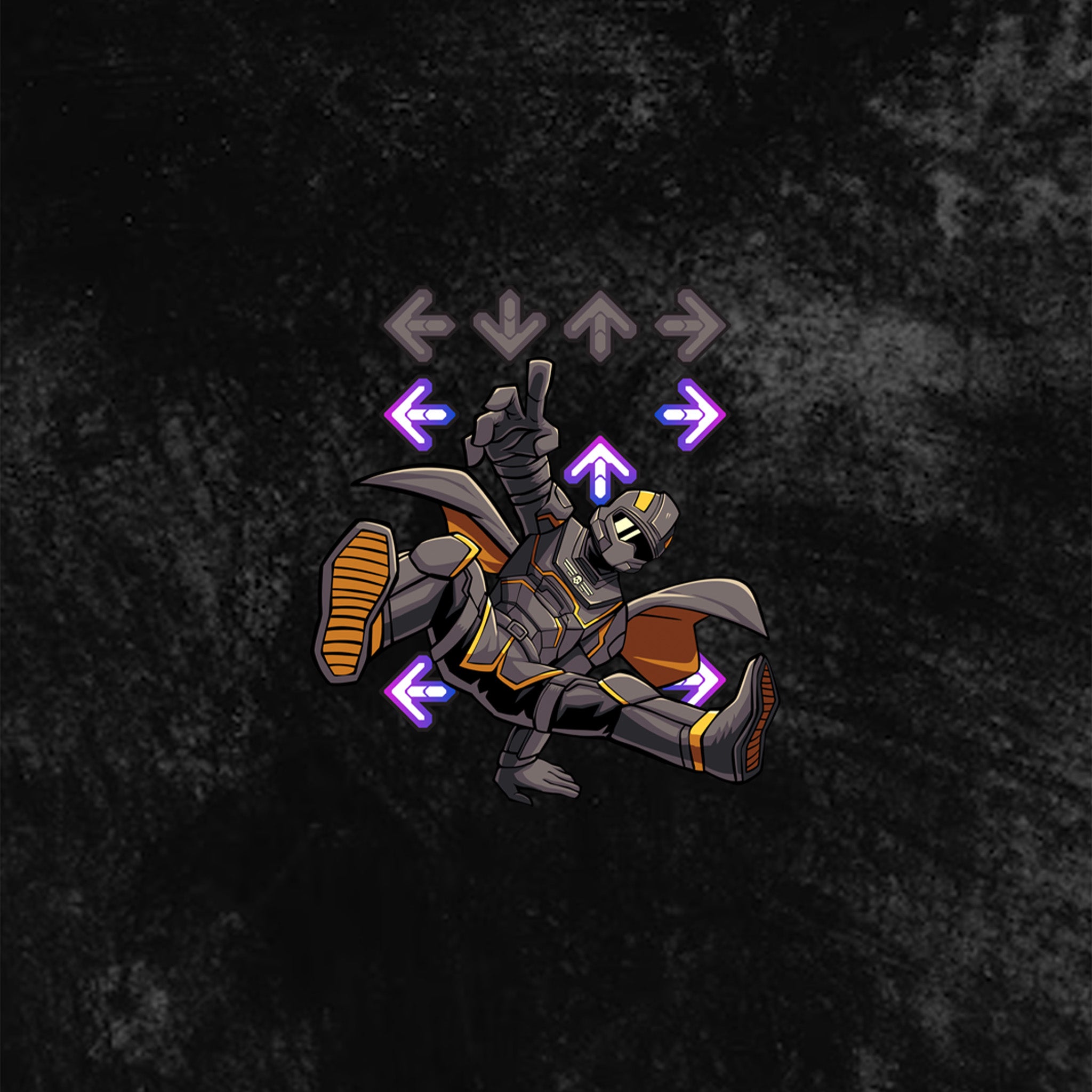 Helldiver DDR Sticker – High Quality UV Resistant Water Resistant D ...